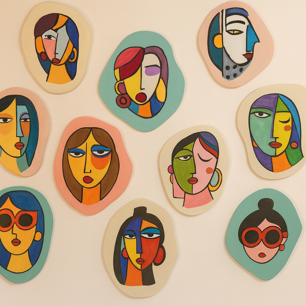 Faces in fragments – Anavrin Studio